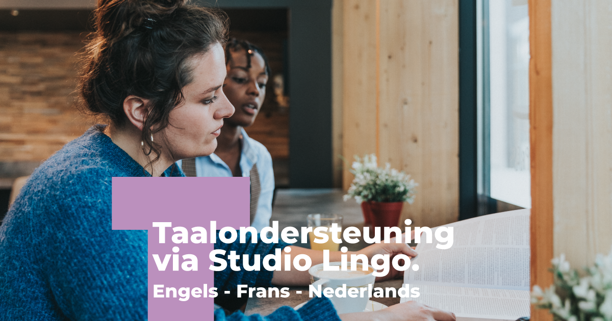Taalondersteuning via Studio Lingo: Engels - Frans - Nederlands ...